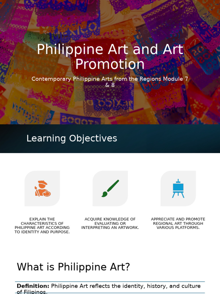 Understanding Philippine Art and Culture | PDF | The Arts | Philippines