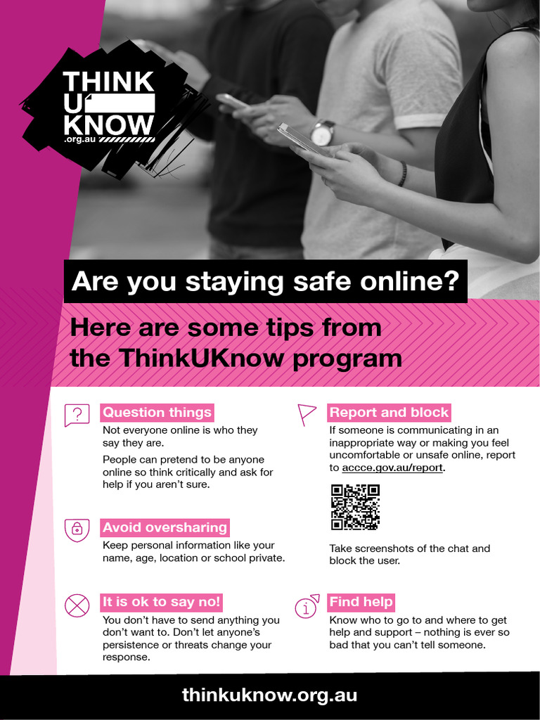 ThinkUKnow Poster For Students | PDF