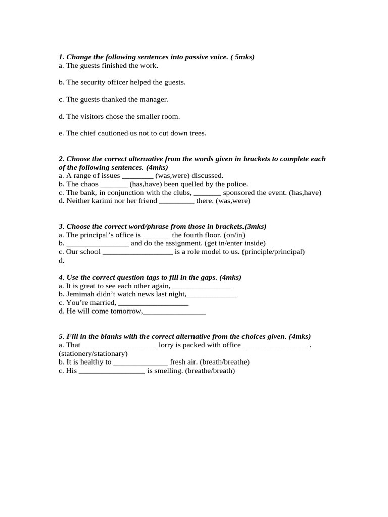 ENGLISH F2 POP QUIZ | PDF