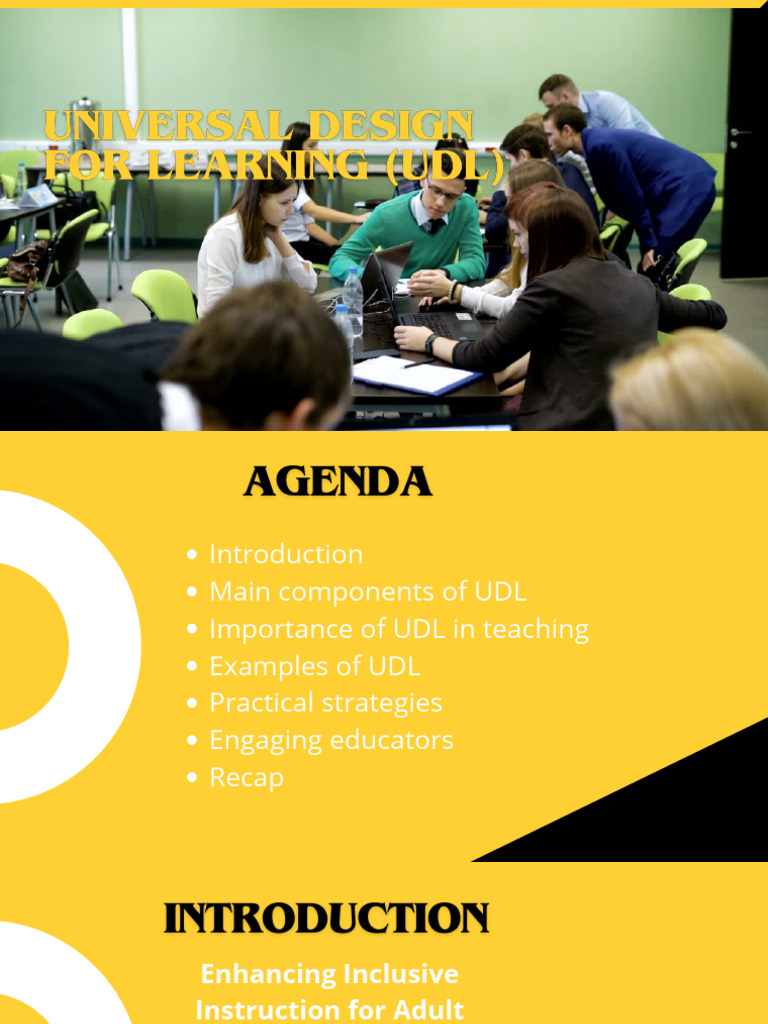 Universal Design For Learning | PDF | Learning | Teaching