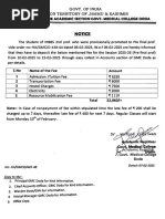 MBBS Fee Structure For Academic Year 2024 25UPDATED | PDF