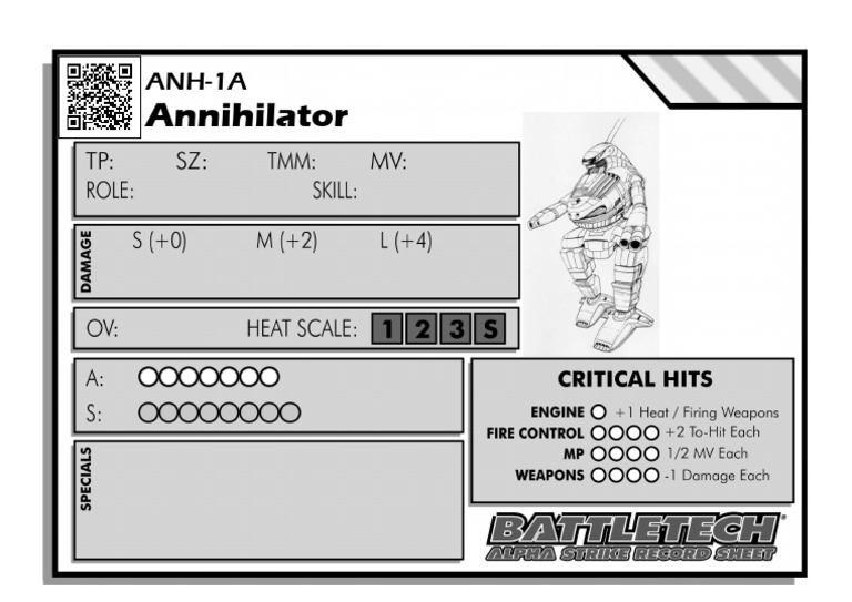 Annihilator 1A | PDF