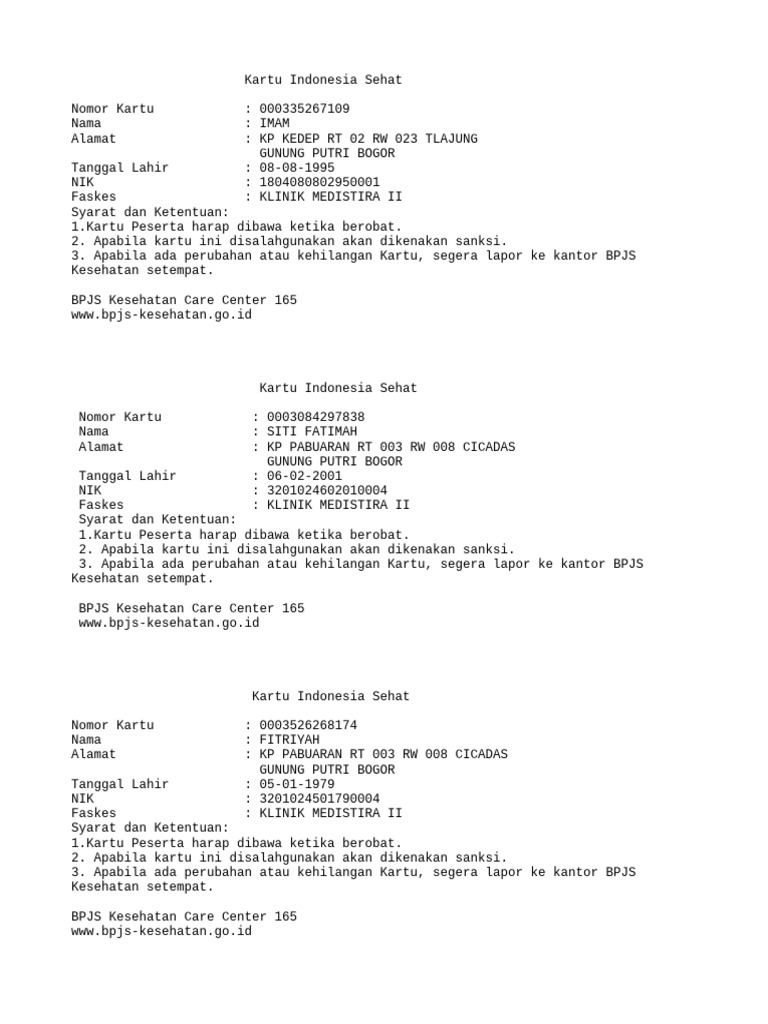 660653629 Template Bpjs Kesehatan Word Andri | PDF