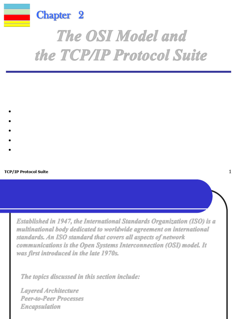 Understanding TCP/IP and OSI Models | PDF | Osi Model | Internet ...