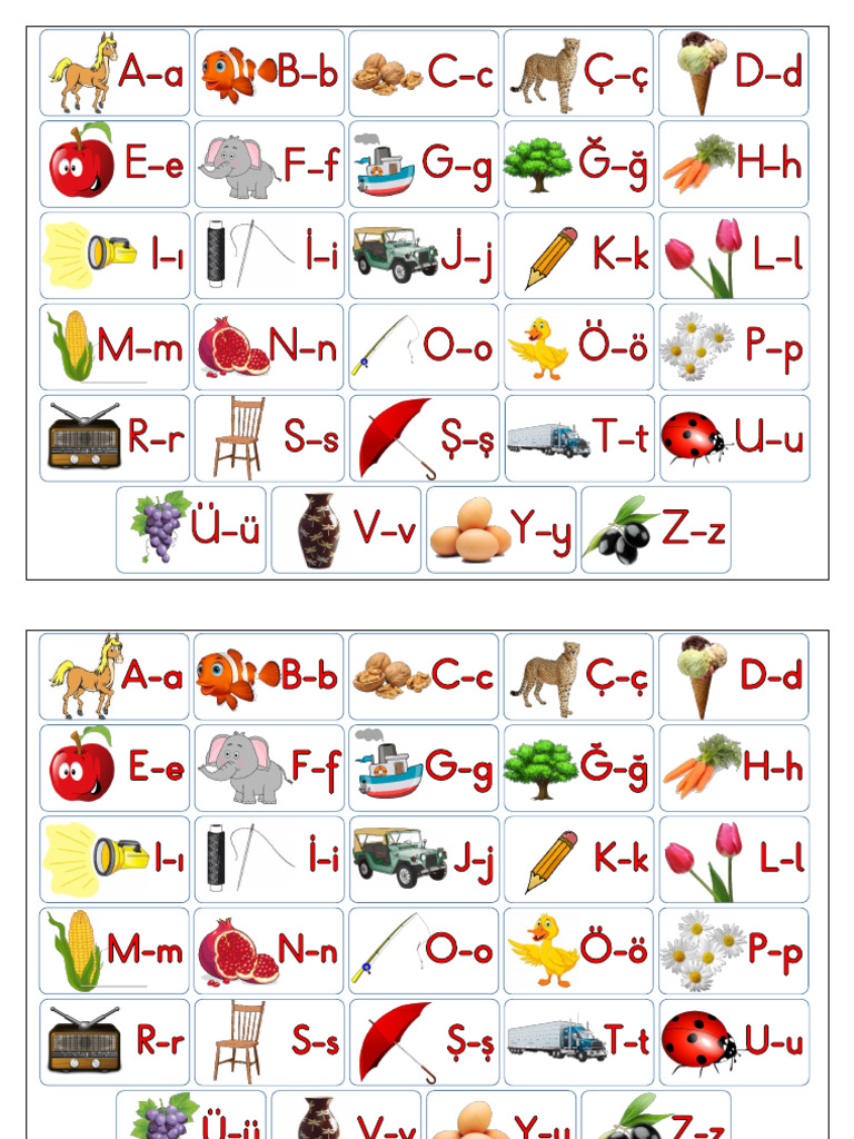 Resimli Alfabe | PDF