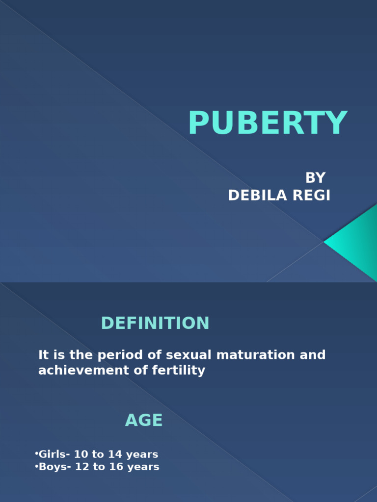 Puberty | PDF