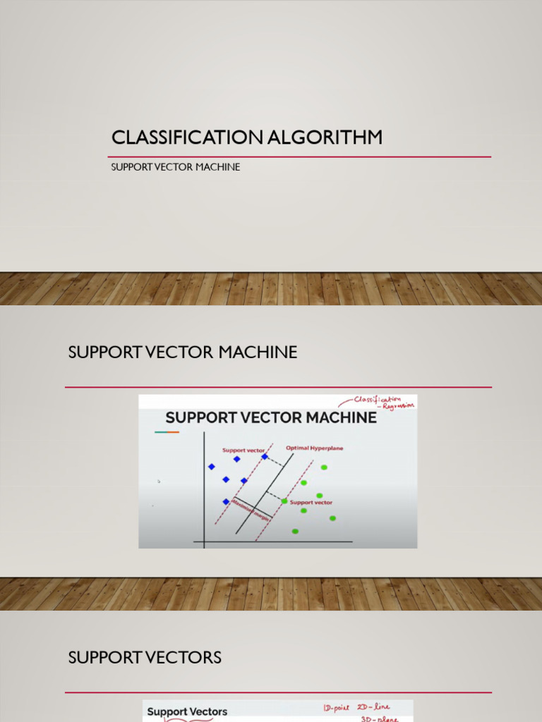 Understanding Support Vector Machines | PDF