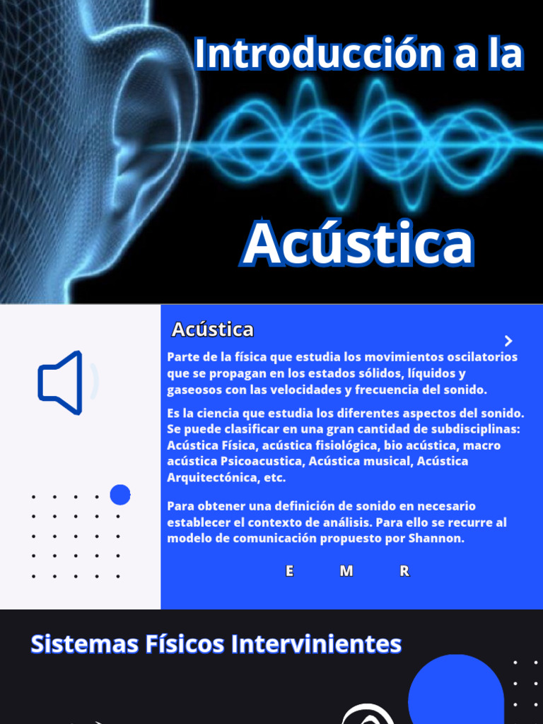 Introducción a la Acústica y Sonido | PDF | Sonido | Olas