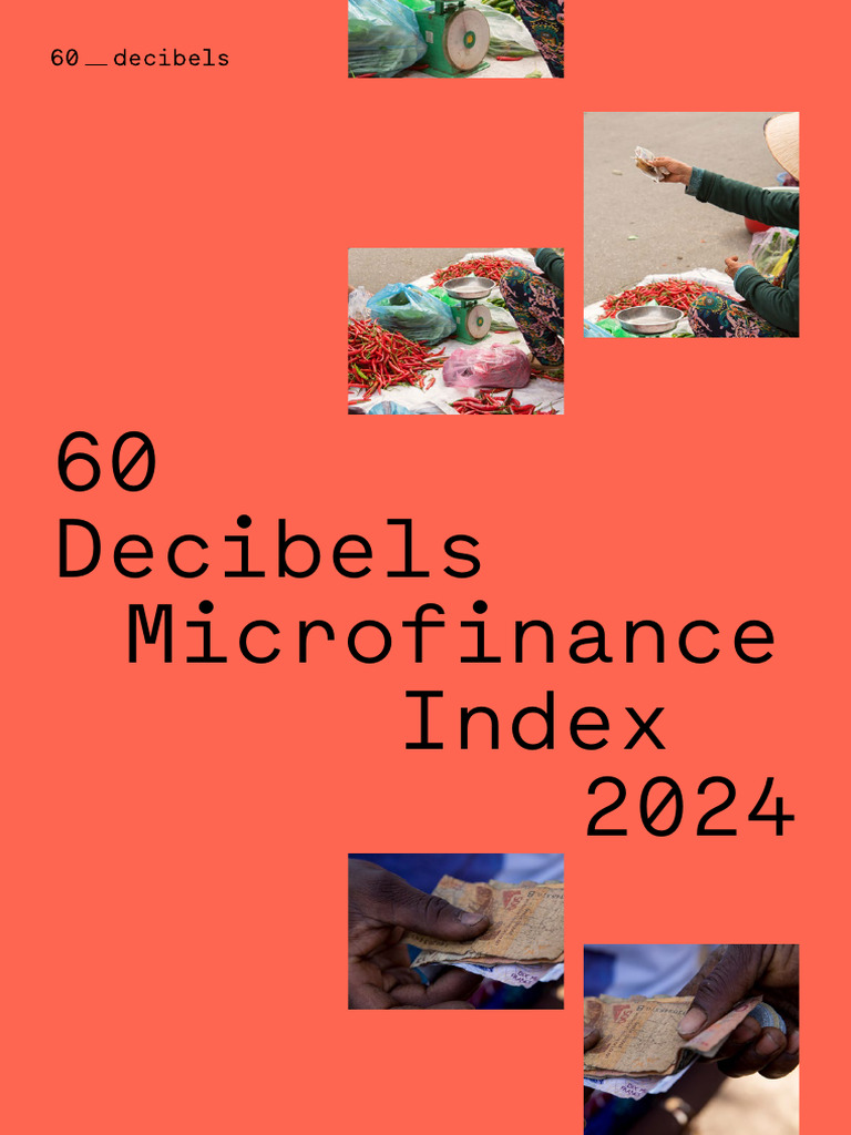 60dB Microfinance Index 2024 1 | PDF | Microfinance | Psychological Resilience