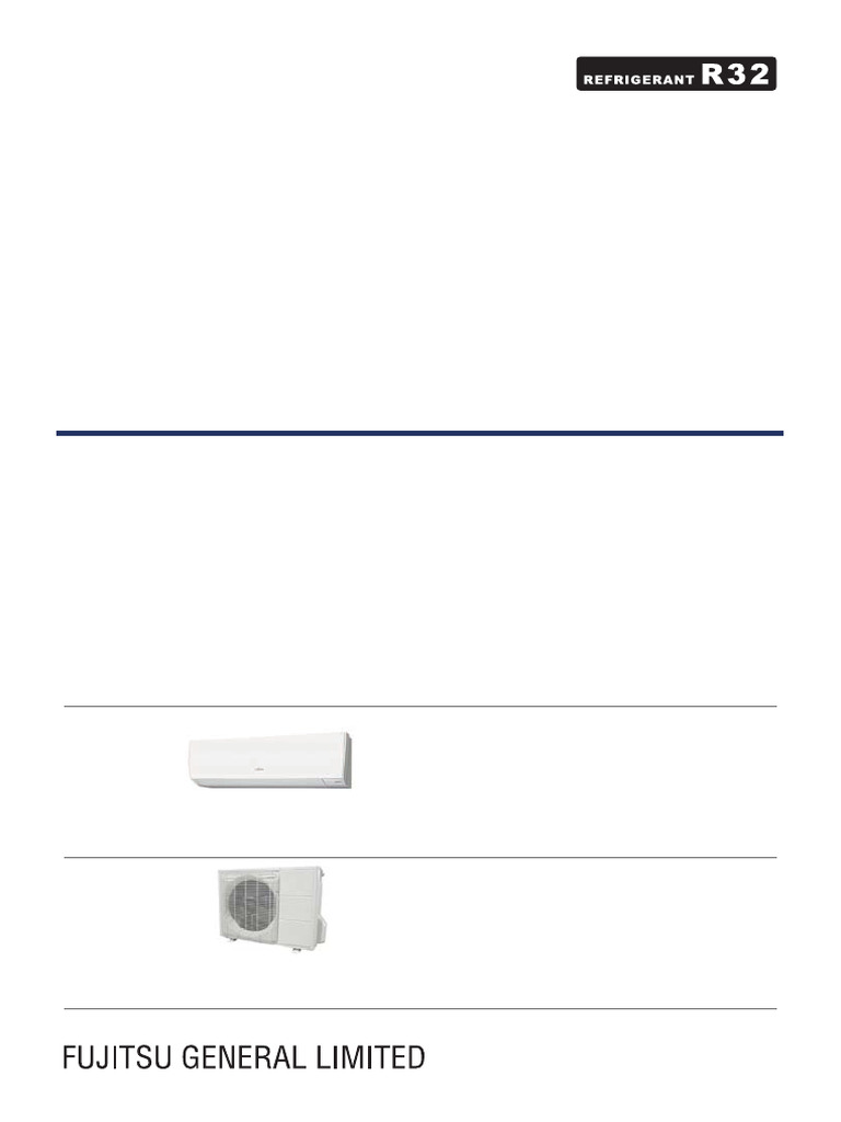 Fujitsu ASTG18KMCA Technical Manual | PDF | Air Conditioning | Building ...