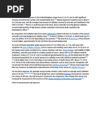 XKCD Radiation Dose Overview | PDF | Ionizing Radiation | Absorbed Dose