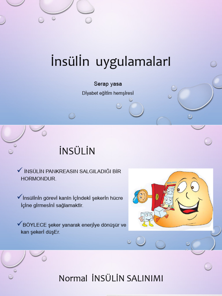 Kamp Insulin Uygulamalari | PDF