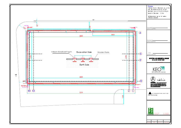 1292 Al-Thrawat (Shoring Layout) | PDF