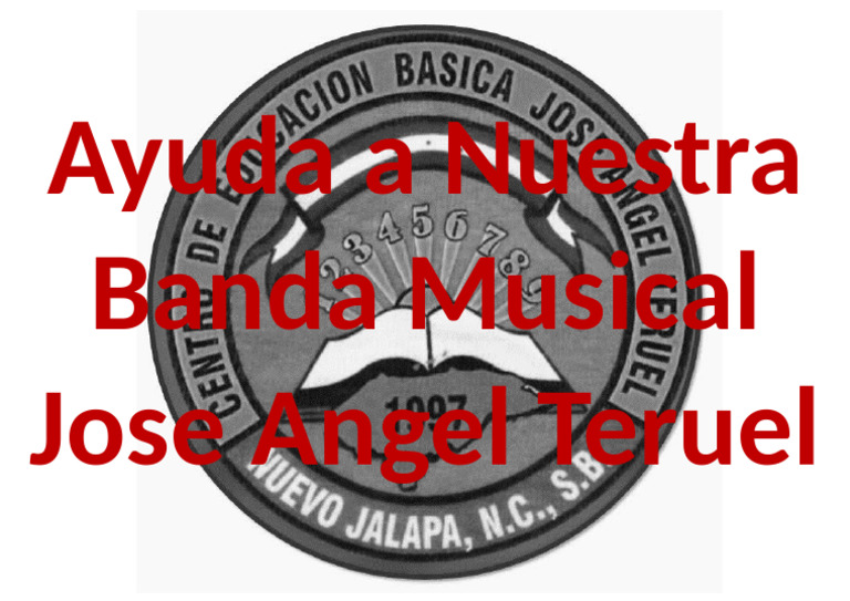 Ayuda a nuestra Banda Musical Jose Angel Teruel | PDF