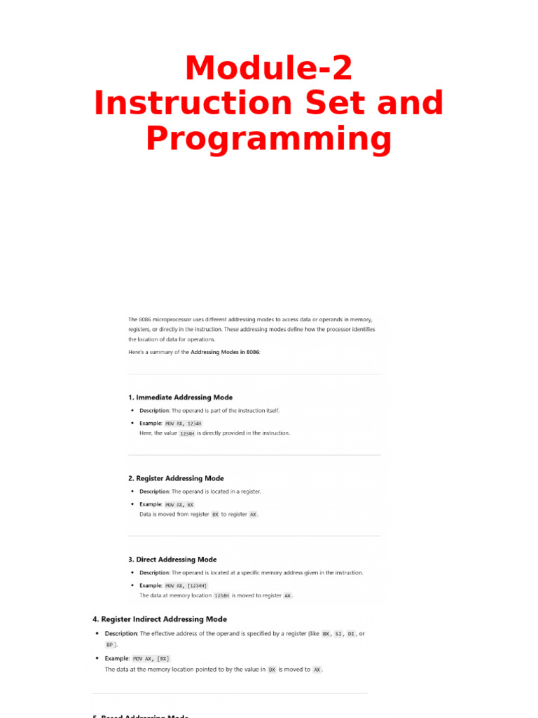 Module 2 | PDF