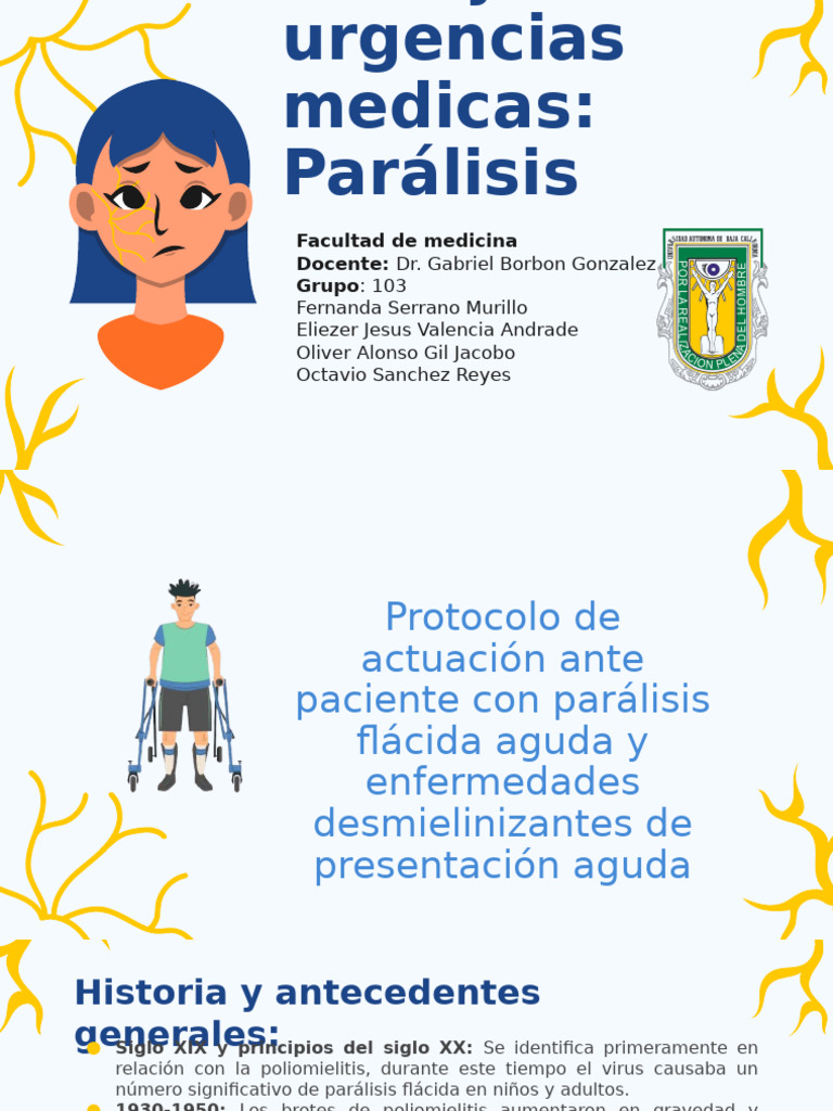 Protocolo para Parálisis Flácida Aguda | PDF | Medicina CLINICA ...