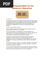 La Lista Definitiva de Géneros de Libros: 35 Géneros Populares ...