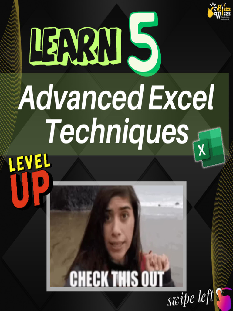 5 Every Day Advanced Excel Techniques | PDF 5 Every Day Advanced Excel Techniques | PDF