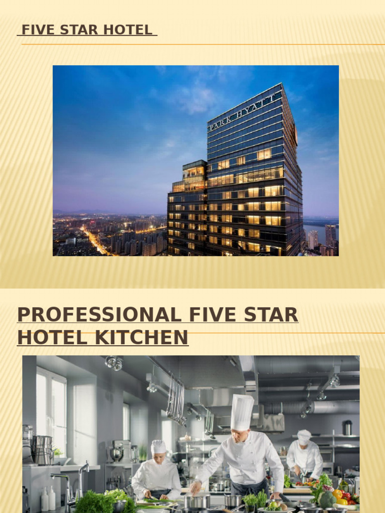 Five Star Hotel Kitchen Layout Guide | PDF
