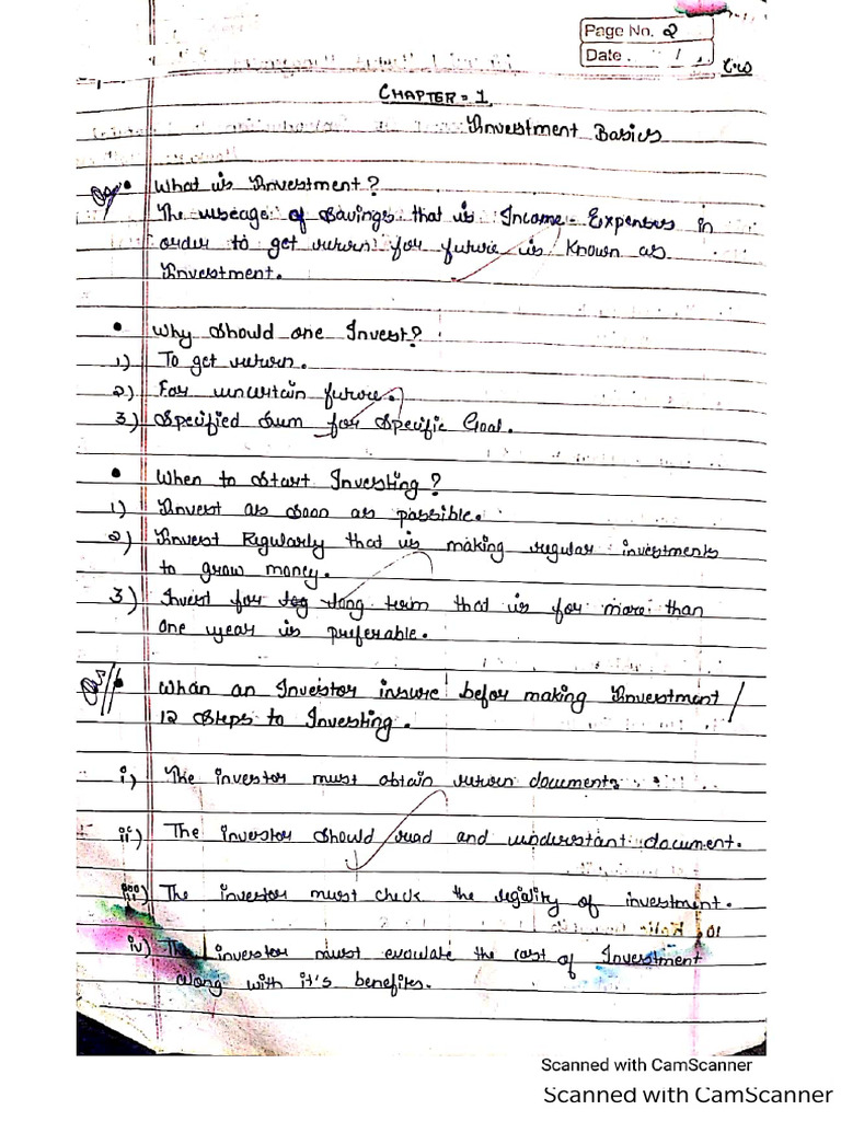 Chap1 Investment (1) | PDF