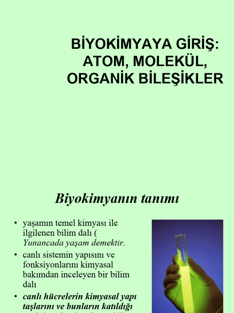 Biyokimya | PDF