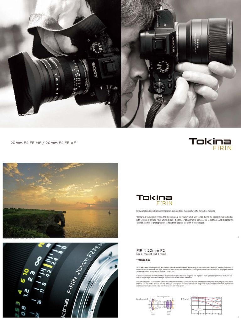 FíRIN 20mm F2 Lens Review for Sony E | PDF | Camera Lens | Aperture