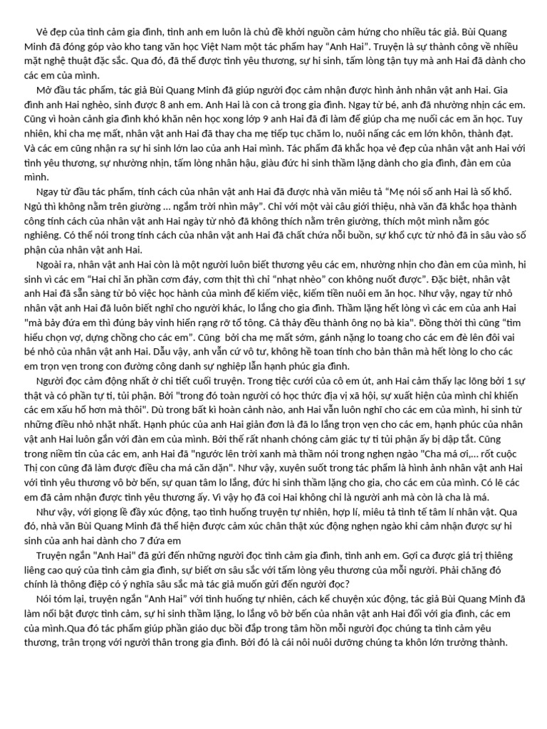 Anh Hai | PDF