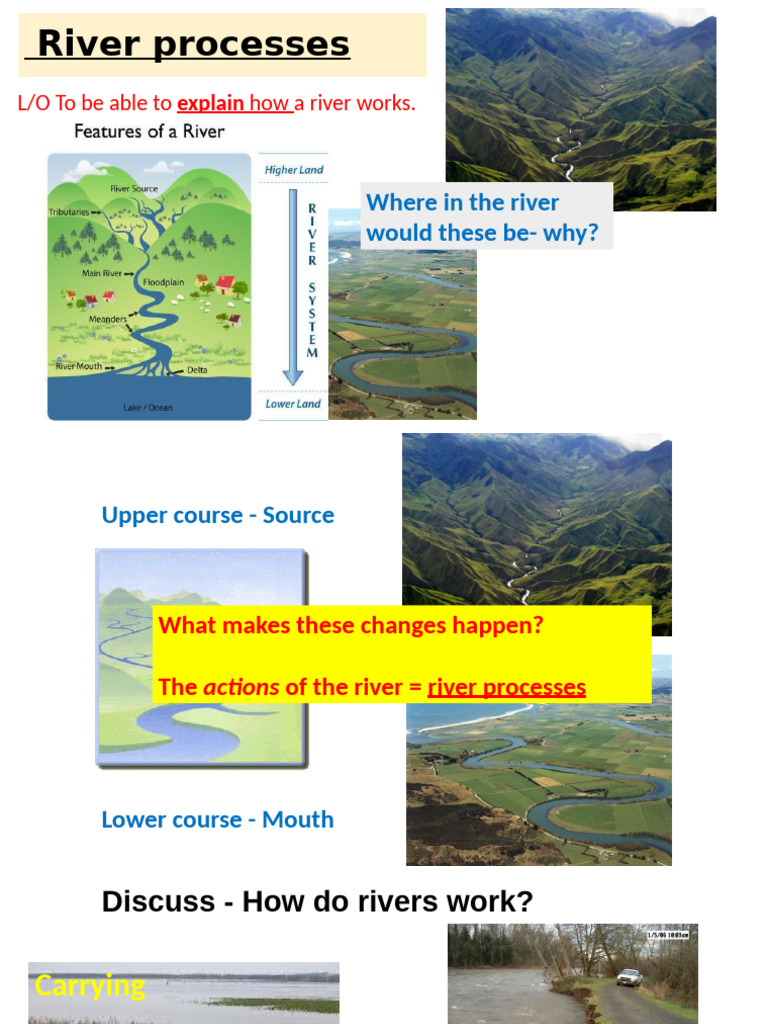 River Processes | PDF | Erosion | River