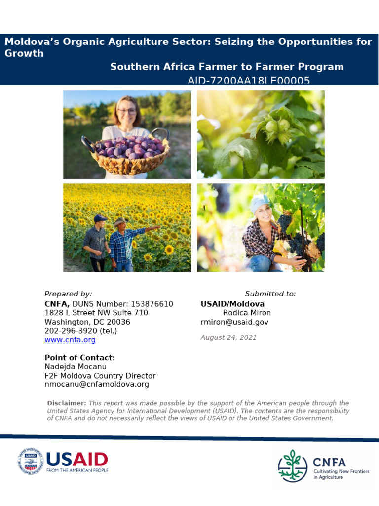 MD Organic Value Chain Assessment | PDF | Organic Farming | Agriculture