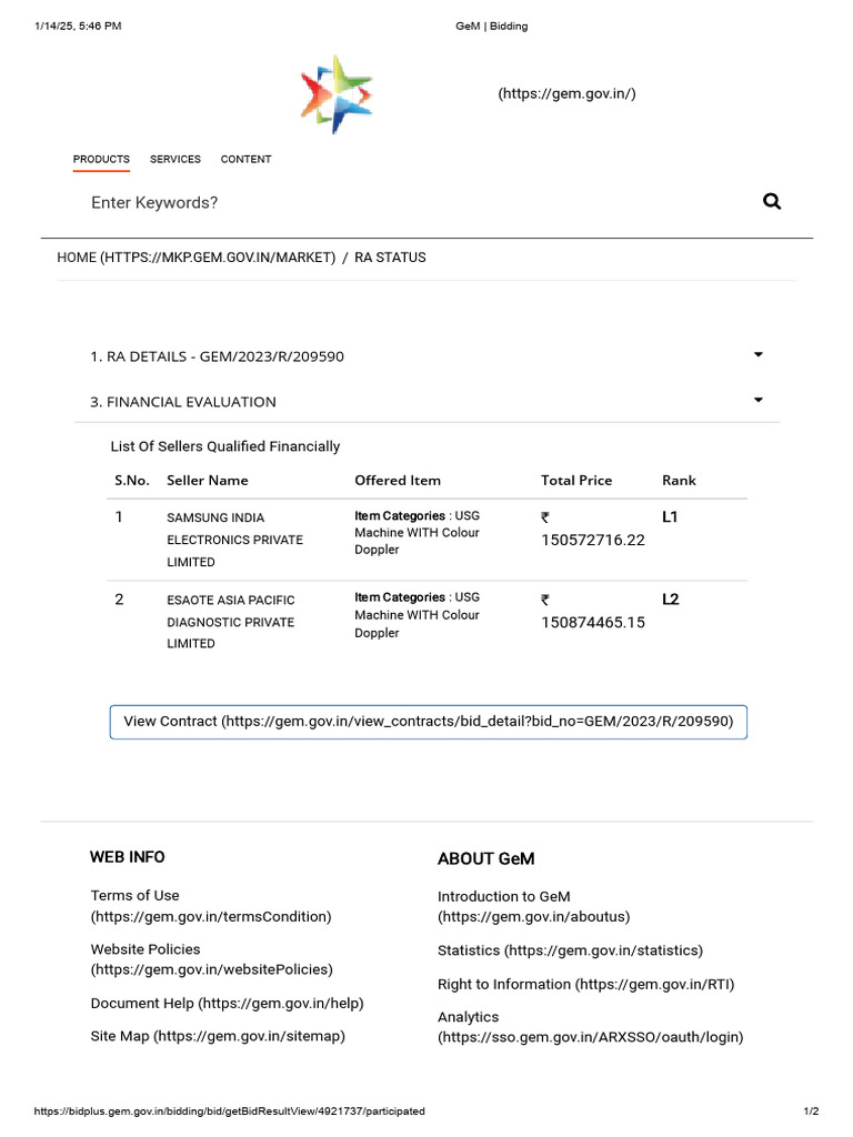 GeM _ Bidding | PDF | Computing