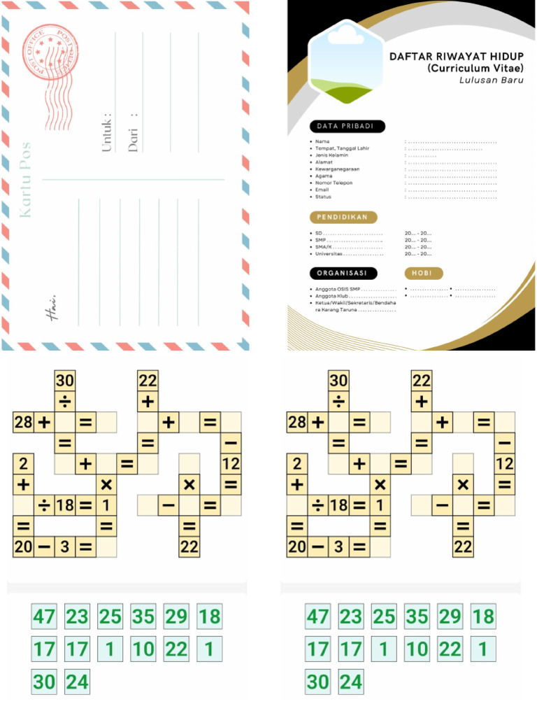 Jenis Jenis Formulir | PDF