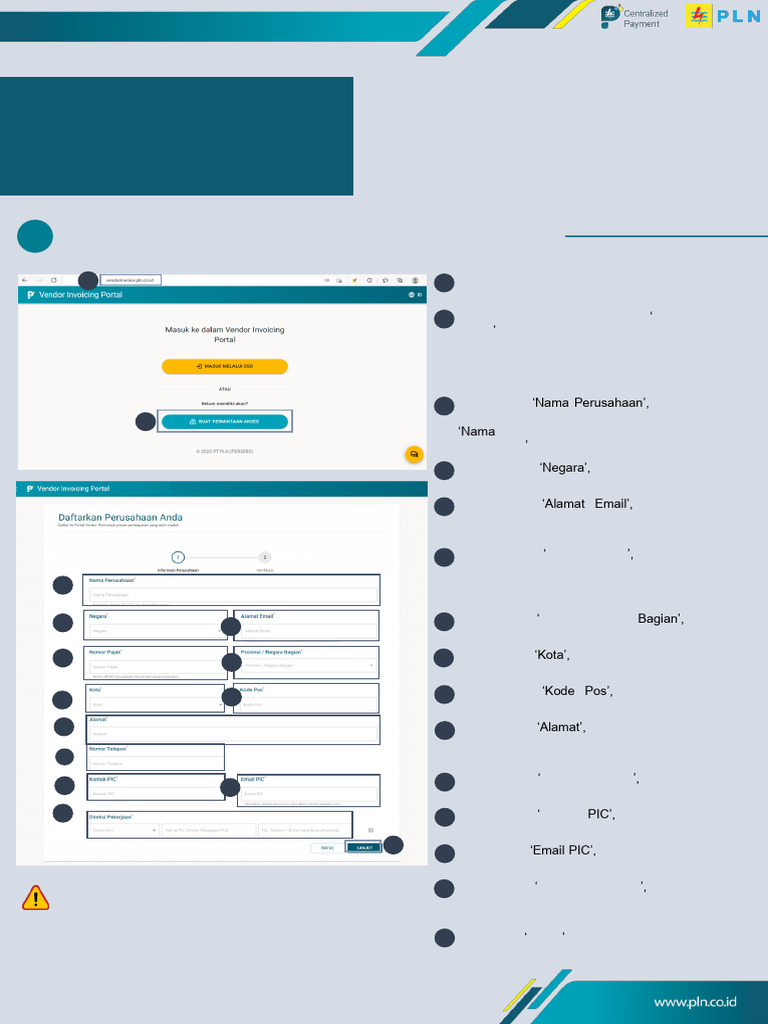 Panduan Registrasi Portal Invoicing Pln Pdf