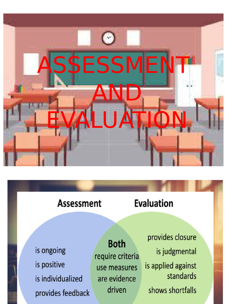 Assessment and Evaluation | PDF