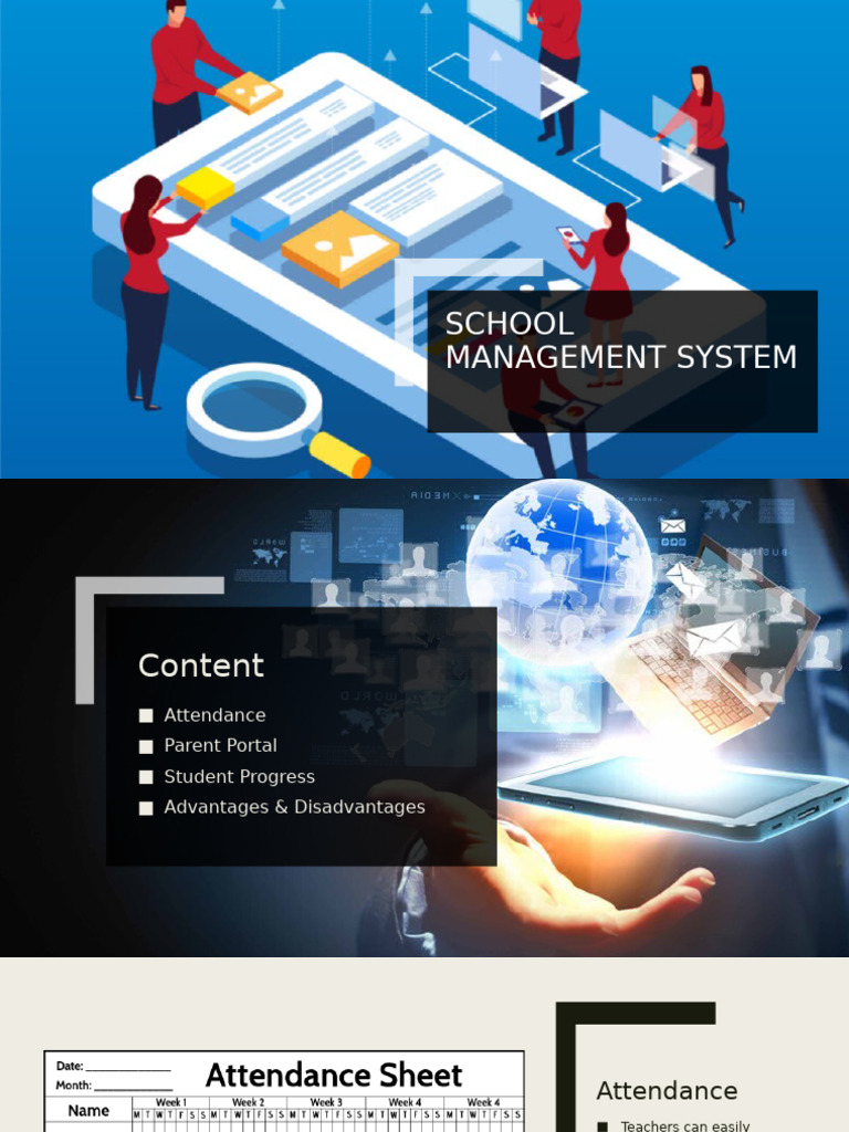 School Management System | PDF