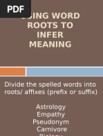 Understanding the Root "Spect" | PDF