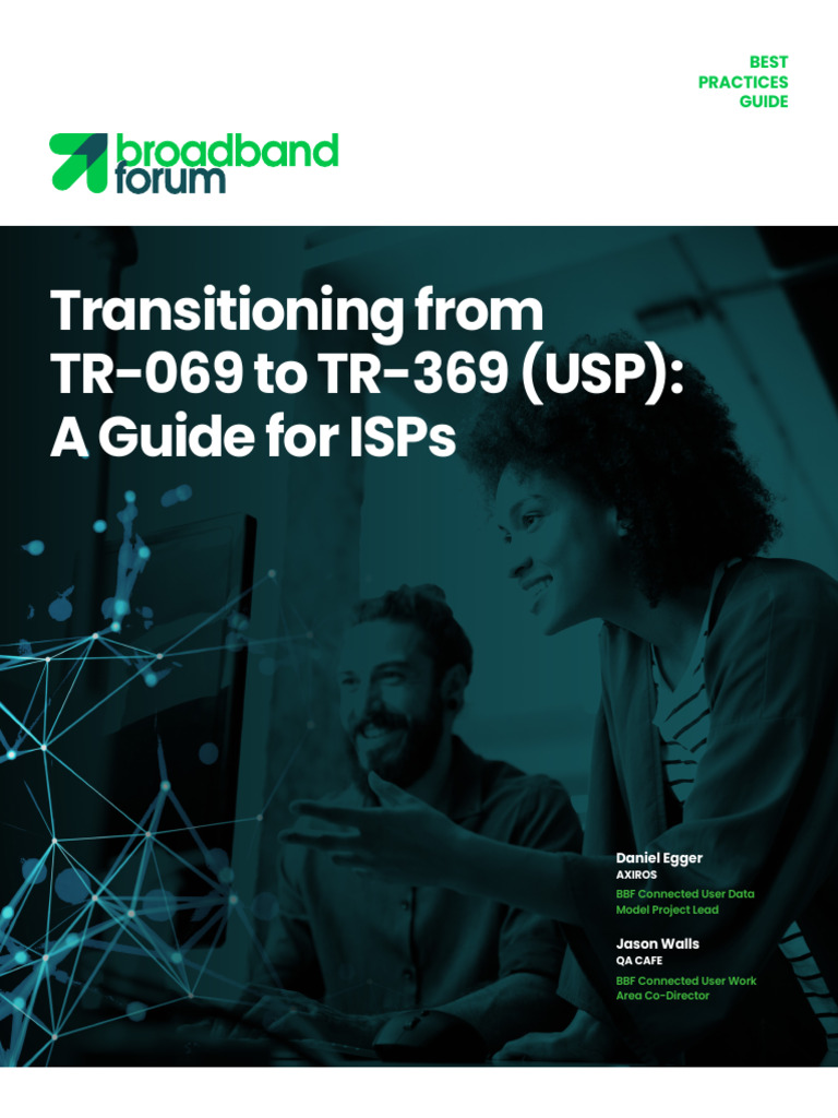 Best Practices Transitioning From TR069 To TR369 | PDF | Computer ...