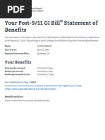 GI Bill Comparison - Montgomery vs. Post 911 2024-2025 | PDF | G.I. Bill
