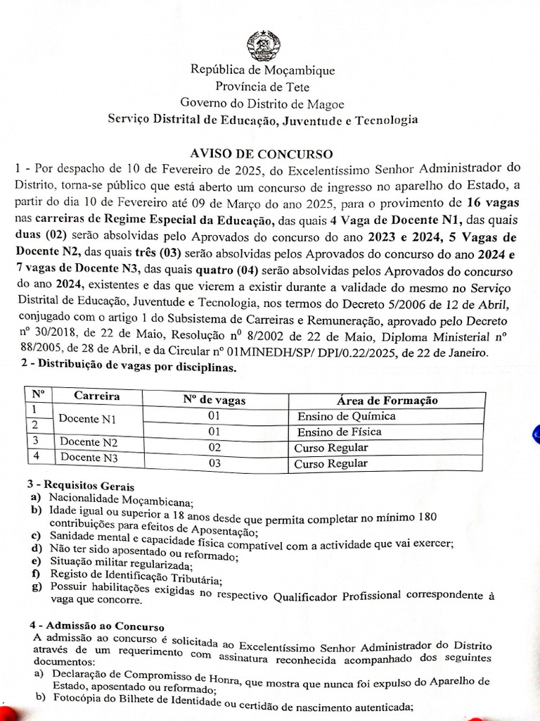 Concurso Mágoè | PDF