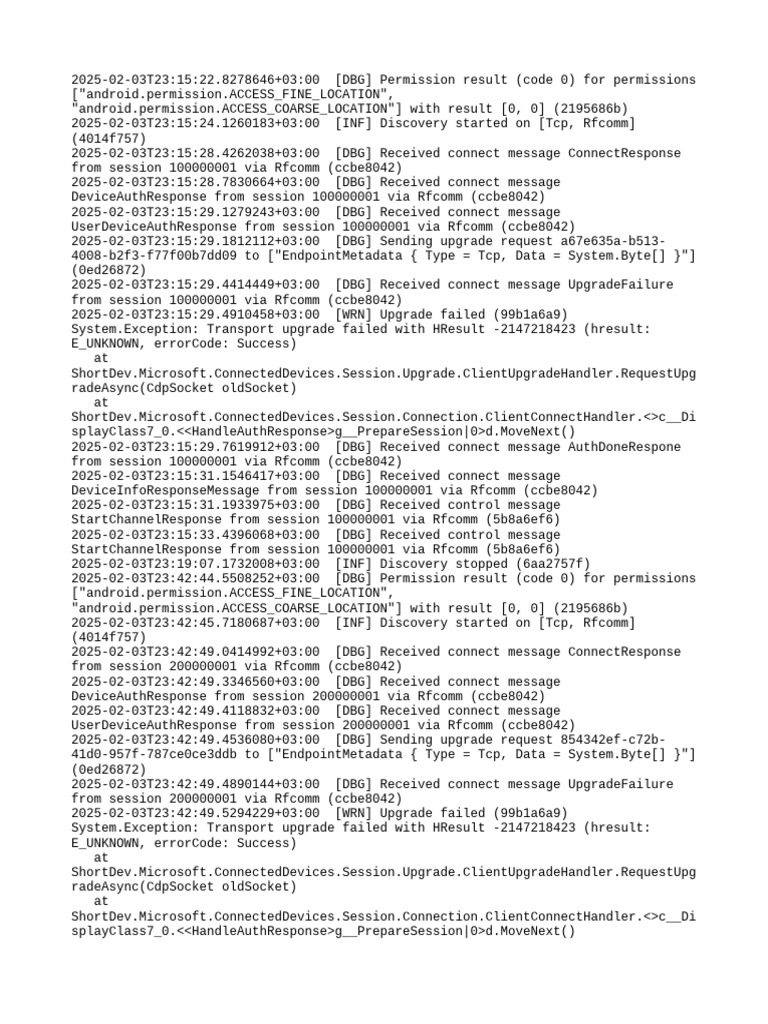 Nearshare Android 20250203.log | PDF | Software | Computer Science