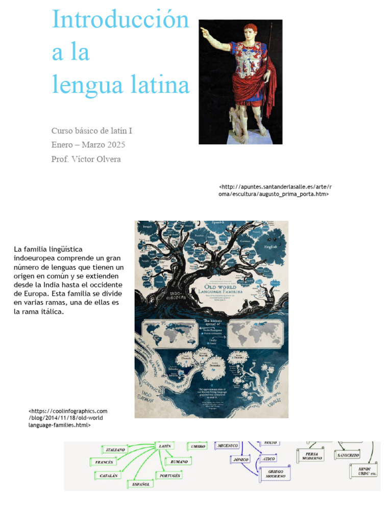 Introducción al latín: curso básico | PDF | latín | Sílaba