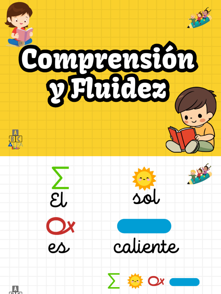 Comprensión y Fluidez | PDF