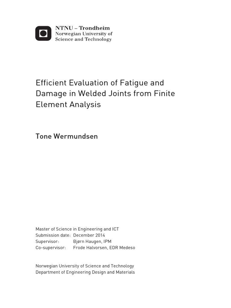 Fulltext | PDF | Fatigue (Material) | Deformation (Engineering)
