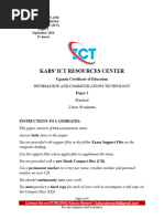 ICT Practical Exam Guide 2025 | PDF | Computer File | Compact Disc