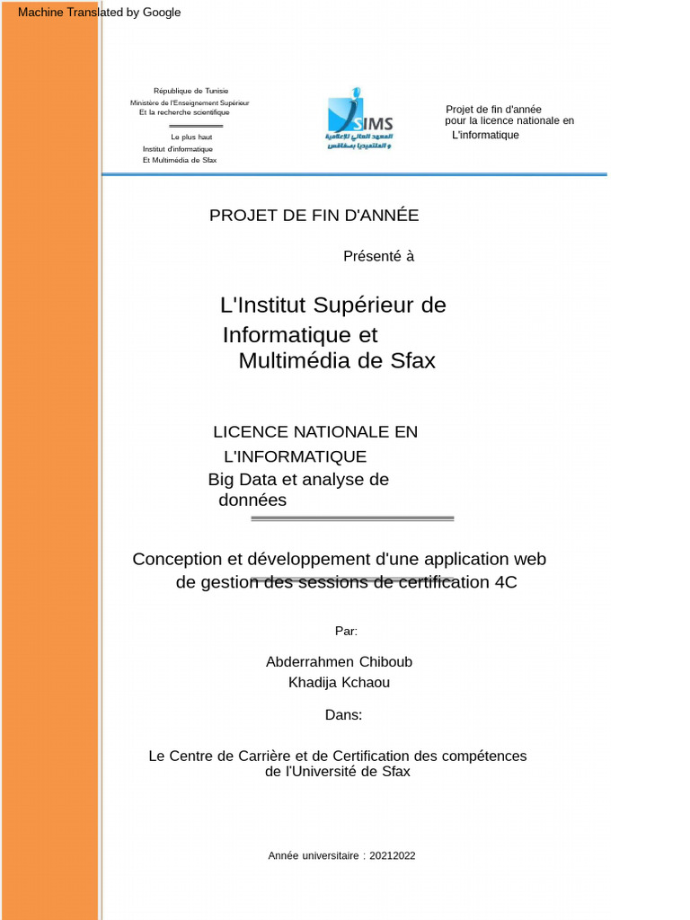 rapport-pfa (1) | PDF | PostgreSQL | Modèle-vue-contrôleur