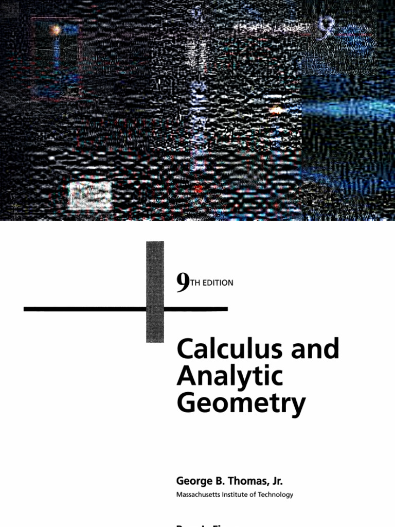 Thomas and Finney Calculus and Analytica | PDF
