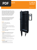 Traka Touch Pro L Datasheet A4 | PDF | Computers