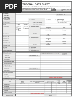 CS Form No. 212 Revised-2017 Personal-Data-Sheet | PDF | Government ...