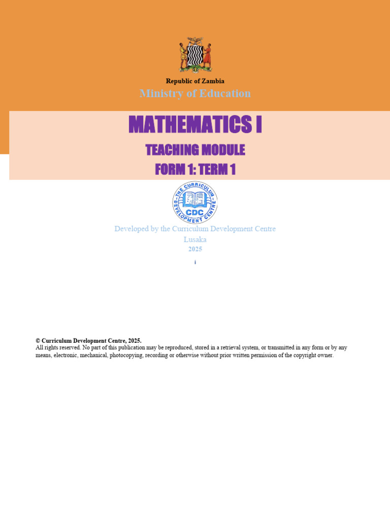 Mathematics 1 Module Final | PDF | Learning | Subtraction