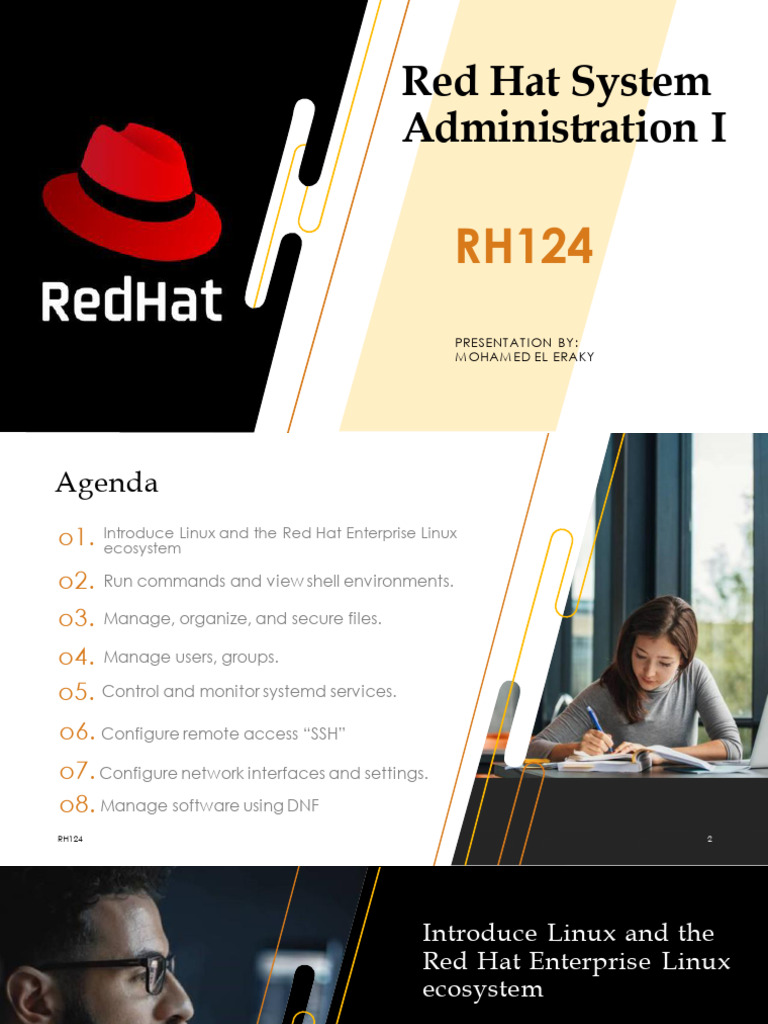 Red Hat System Administration I (RH124 Brief) | PDF | Linux | Secure Shell