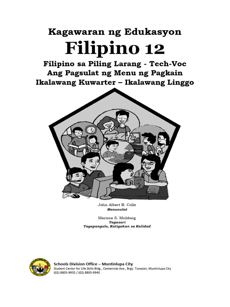 Filipino12 Tech Voc Q2 Wk.2 Edited | PDF